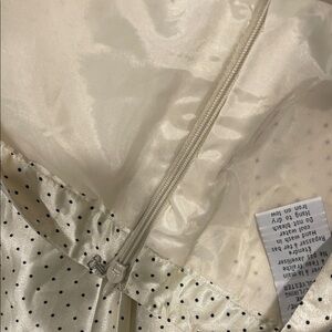 Jessica | Skirts | Jessica Cream And Black Aline Skirt | Poshmark